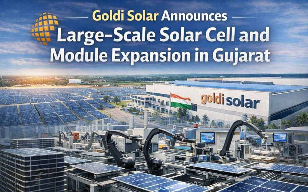 Goldi Solar Announces Large-Scale Solar Cell and Module Expansion in ...